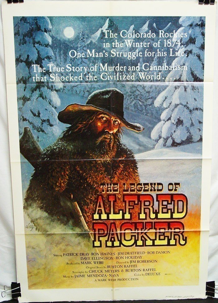 The Legend of Alfred Packer (1980) Original Poster